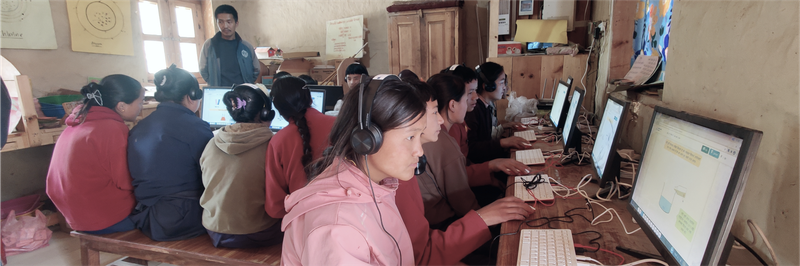 Deploying Digital Learning Content in Dolpa - OLE Nepal